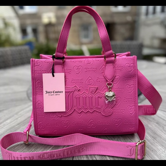 Juicy Couture | Bags | Juicy Couture Juicy Pink Upgrade U Mini Tote Hot ...
